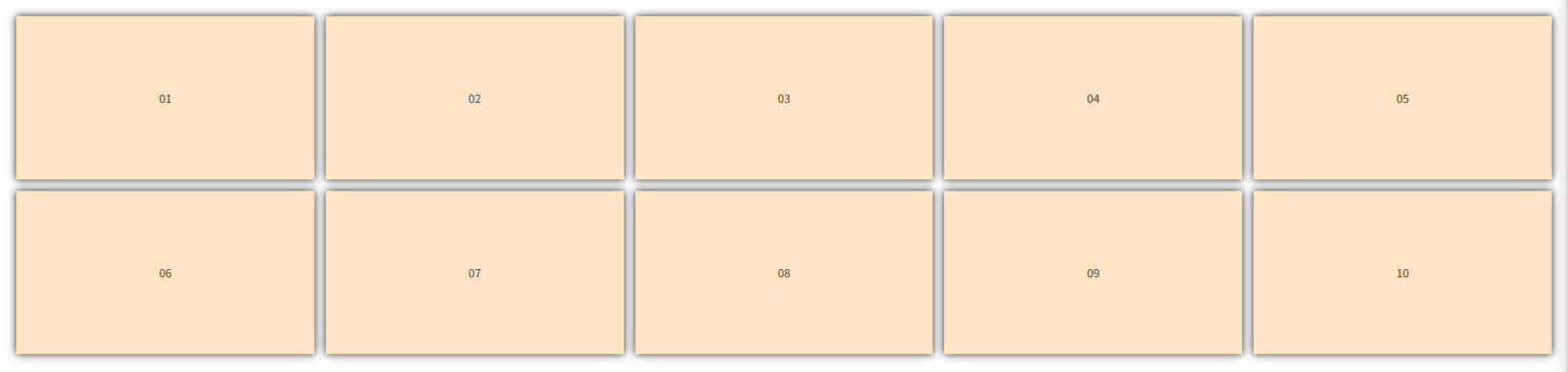 CSSで等間隔配置を実現：1行に複数または複数行に配置 – X SIGHT Online Media